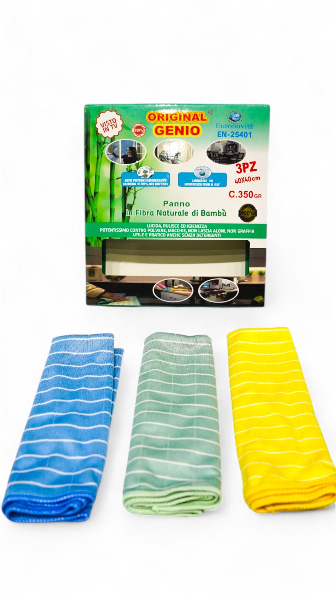 Panno bambù SET 3 PZ. – Pedro Shop - Tutto quello che ti serve!